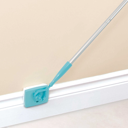 Extendable Baseboard Cleaning Mop | 135cm Retractable Microfiber Duster ...